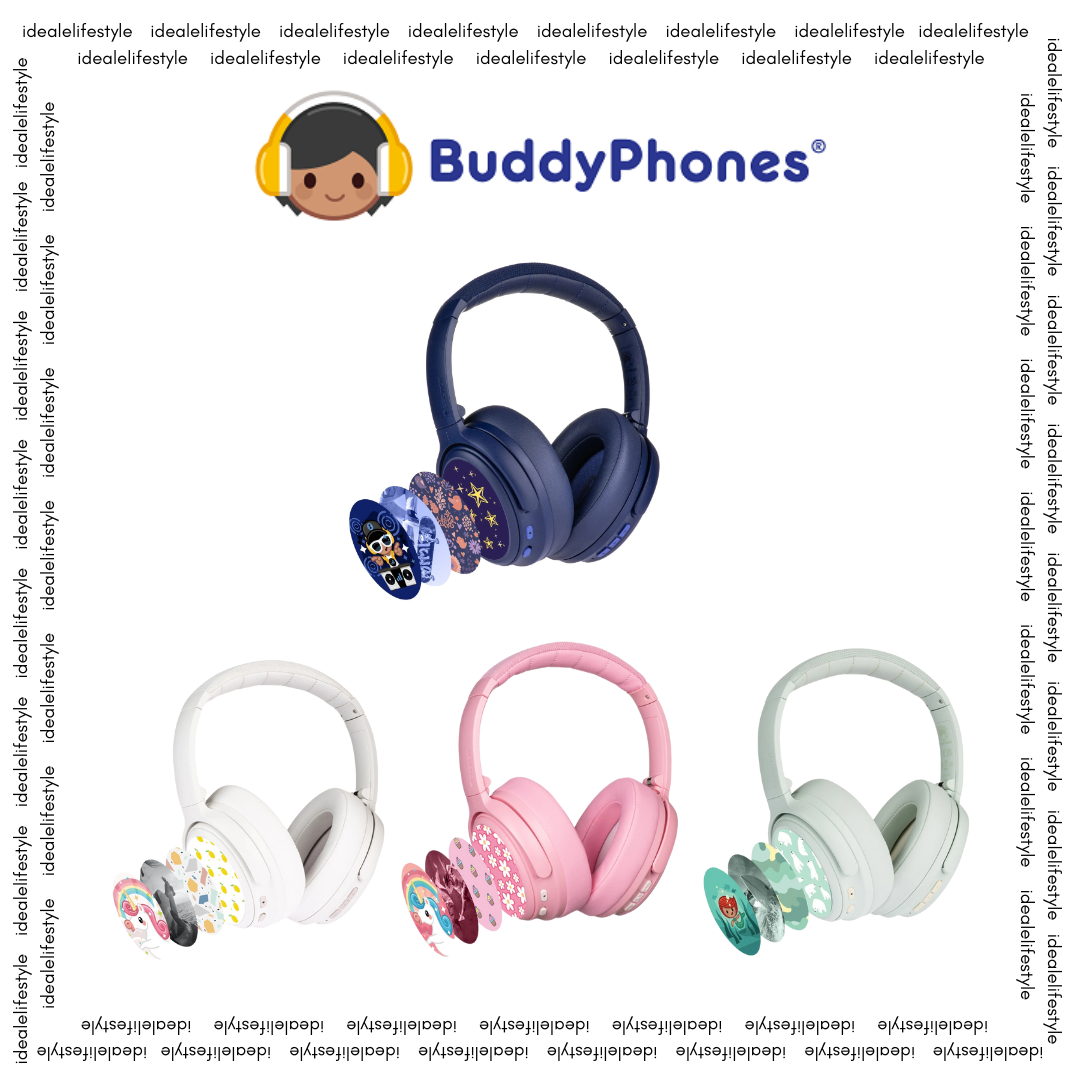 BuddyPhones CosmosFun Wireless + Noise Cancellation Kids Headphone – idealelifestyle
