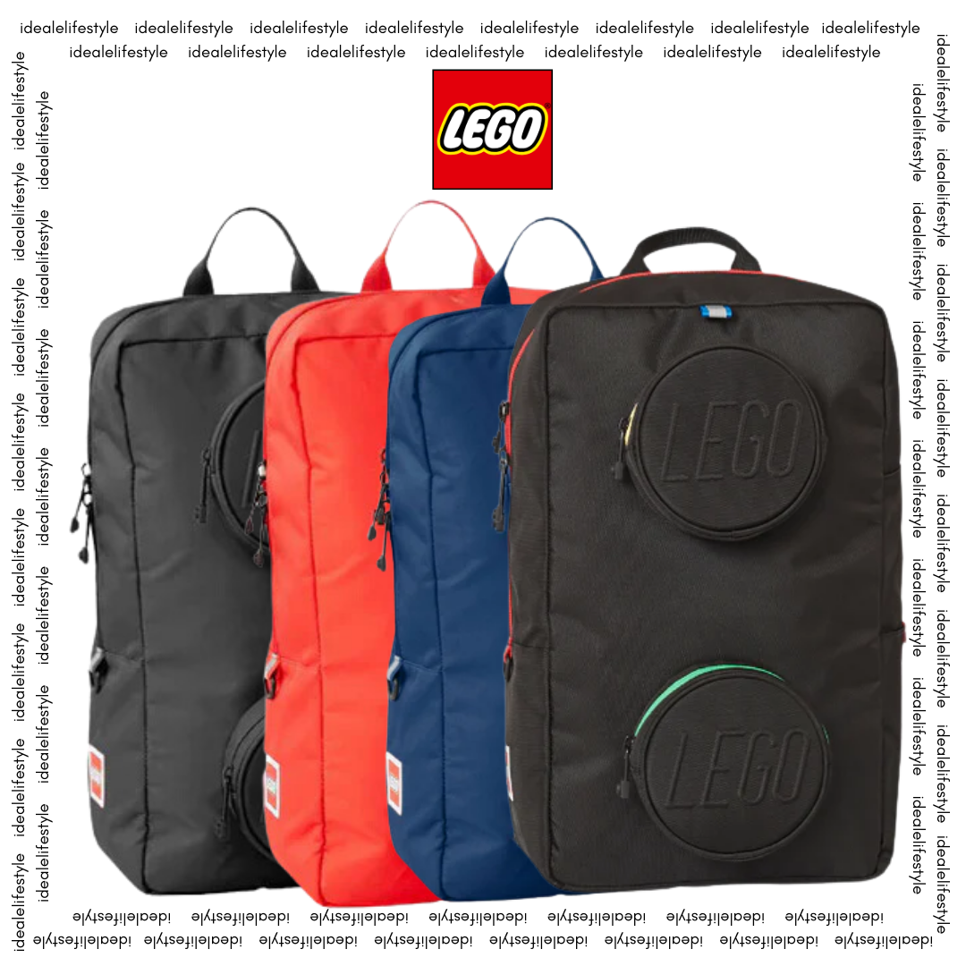 LEGO Signature Brick 1x2 Backpack – Compact & Iconic Kids’ Bag ...