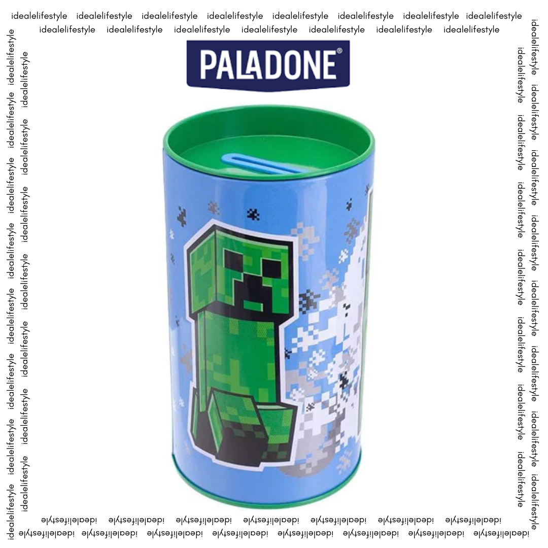 Paladone Minecraft Creeper Tin Money Box – idealelifestyle
