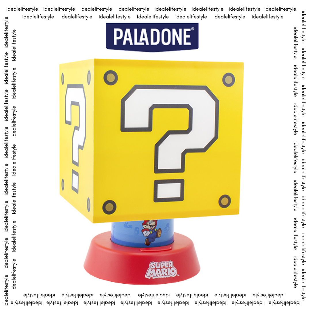 Paladone Nintendo Super Mario Icon Lamp – idealelifestyle