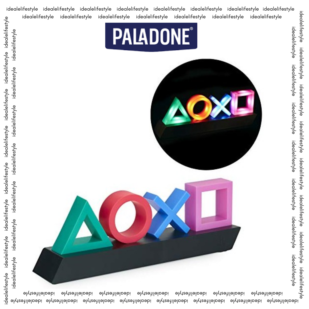 Paladone Playstation Heritage Icons Light PS5 (Colour) – idealelifestyle